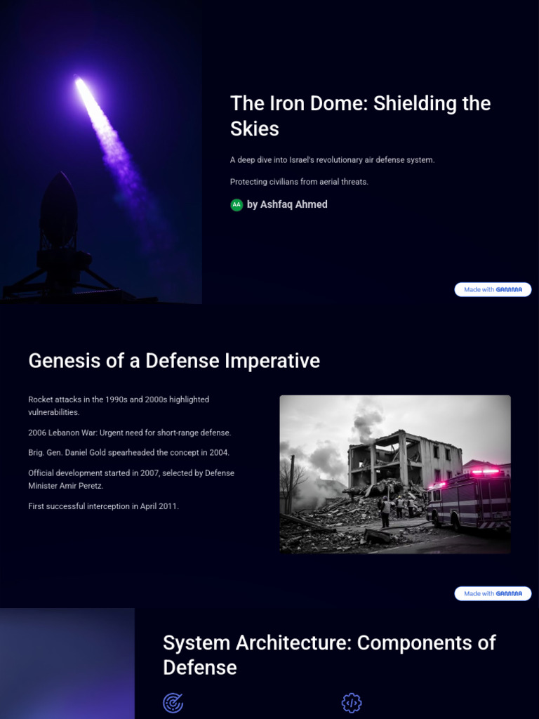 The Iron Dome Shielding The Skies | PDF | Missile Defense | Ballistics