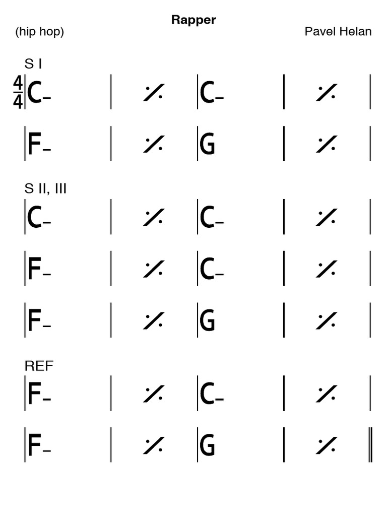 Rapper Chords | PDF