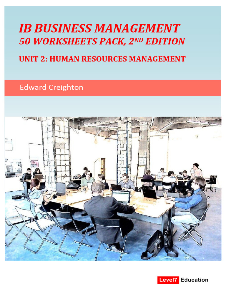 IB HR Management Worksheets Pack | PDF | Cost Of Living | Trade Union