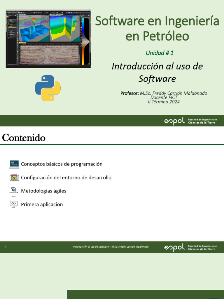 Cap 1 - Introducción Al Uso Del Software | PDF | Programación de ...