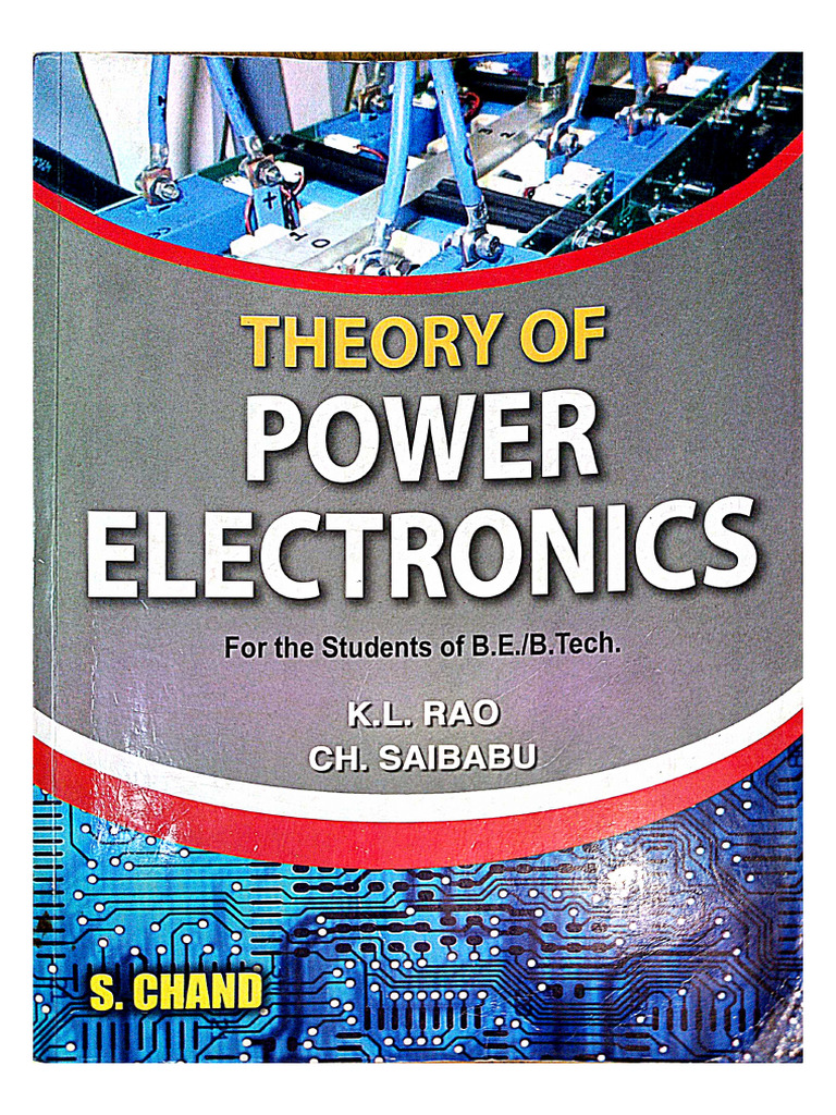 S.Chand Theory of Power Electronics (For Print Out) | PDF