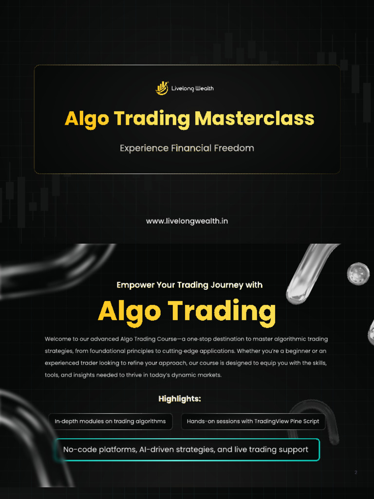 Algo Trading | PDF