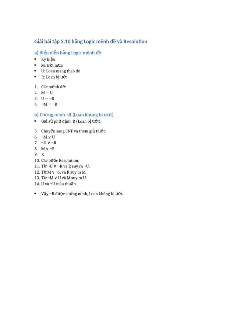 BaiTap 3 10 Solution | PDF