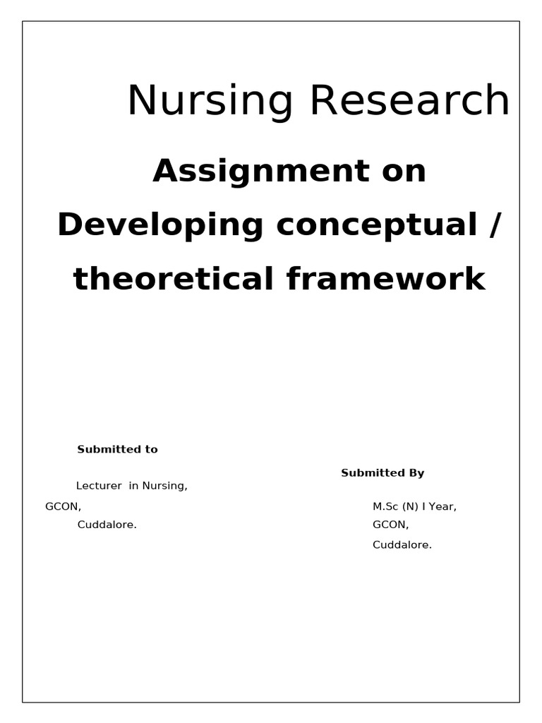 Conceptual Framework - Docx Rese | PDF | Theory | Concept
