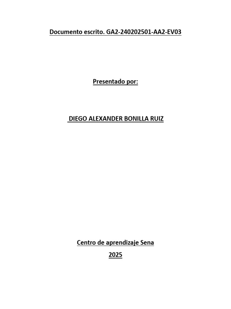 Documento Escrito | PDF