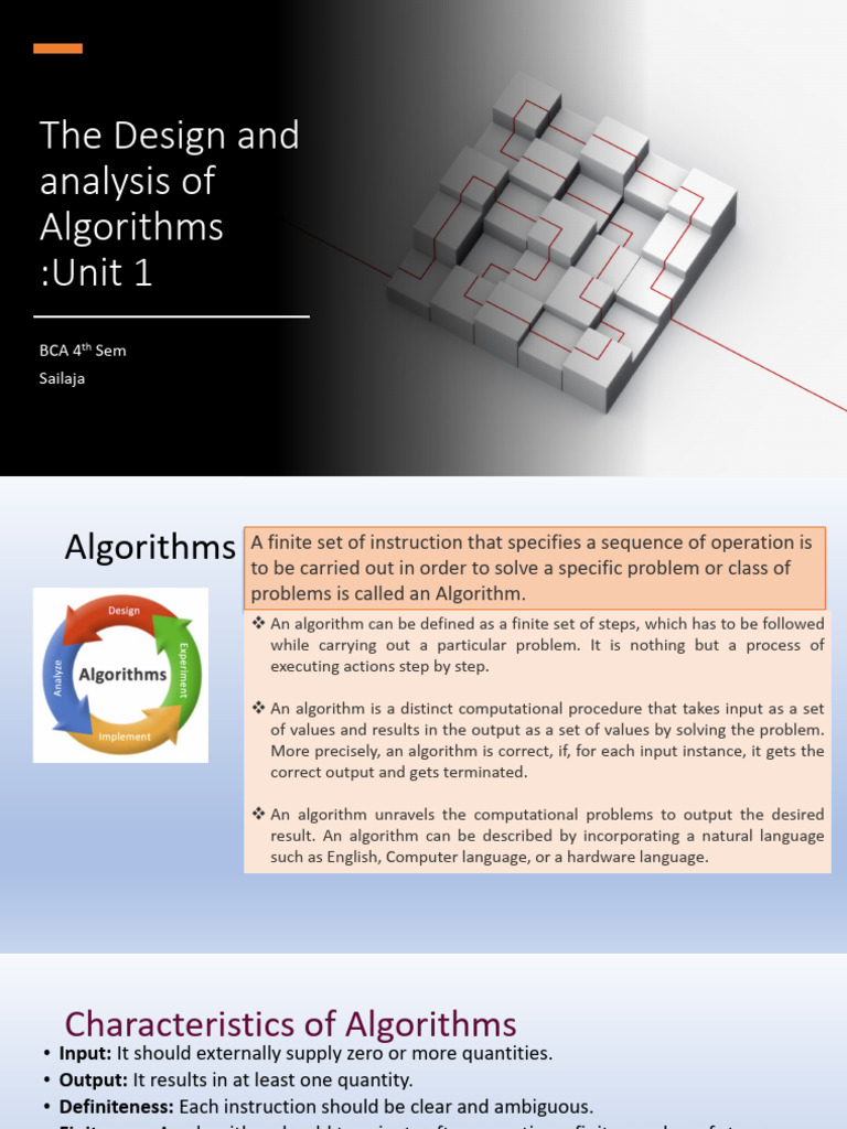 DDA unit 1 | PDF | Algorithms | Computer Programming