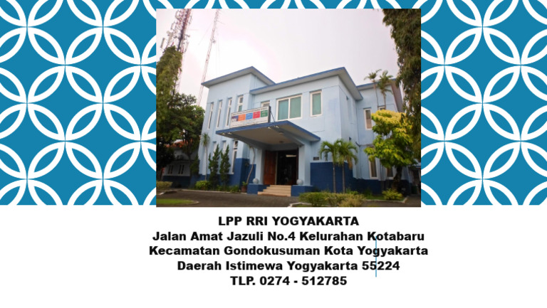 Alamat LPP Rri Yogyakarta | PDF