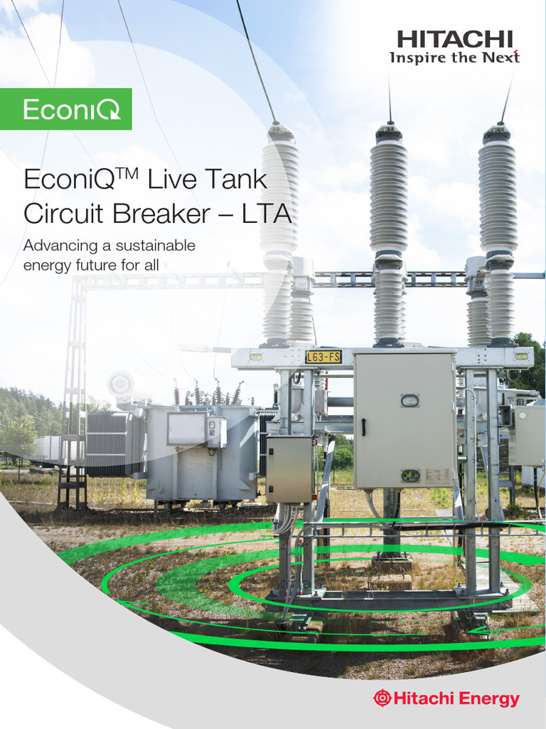 Eco-Efficient EconiQ Circuit Breakers | PDF | High Voltage | Electrical ...