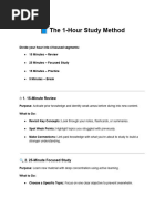 Effective Study Techniques Guide | PDF | Memory | Learning