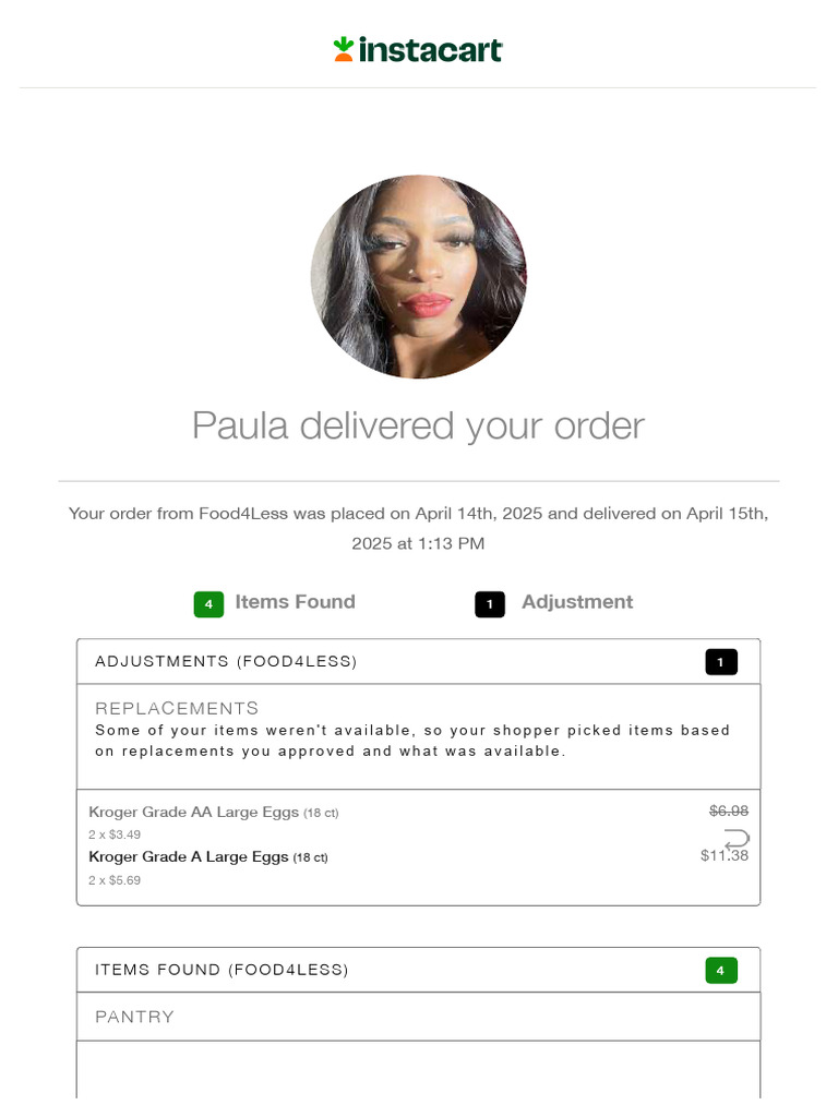 Instacart - Same-Day Grocery Delivery | PDF | Retailing | Payments