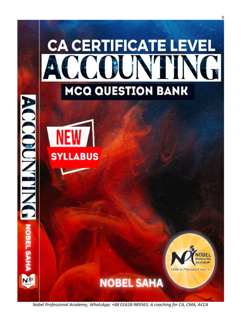 CA Accounting MCQs and Solutions Guide | PDF | International Financial ...