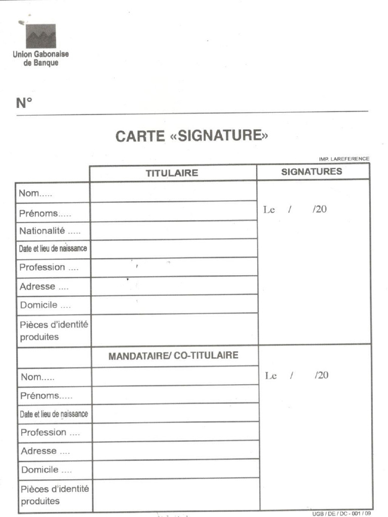Carton Signature | PDF
