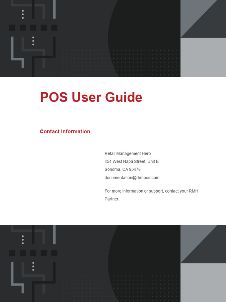 POS User Guide | PDF | Point Of Sale | Computing
