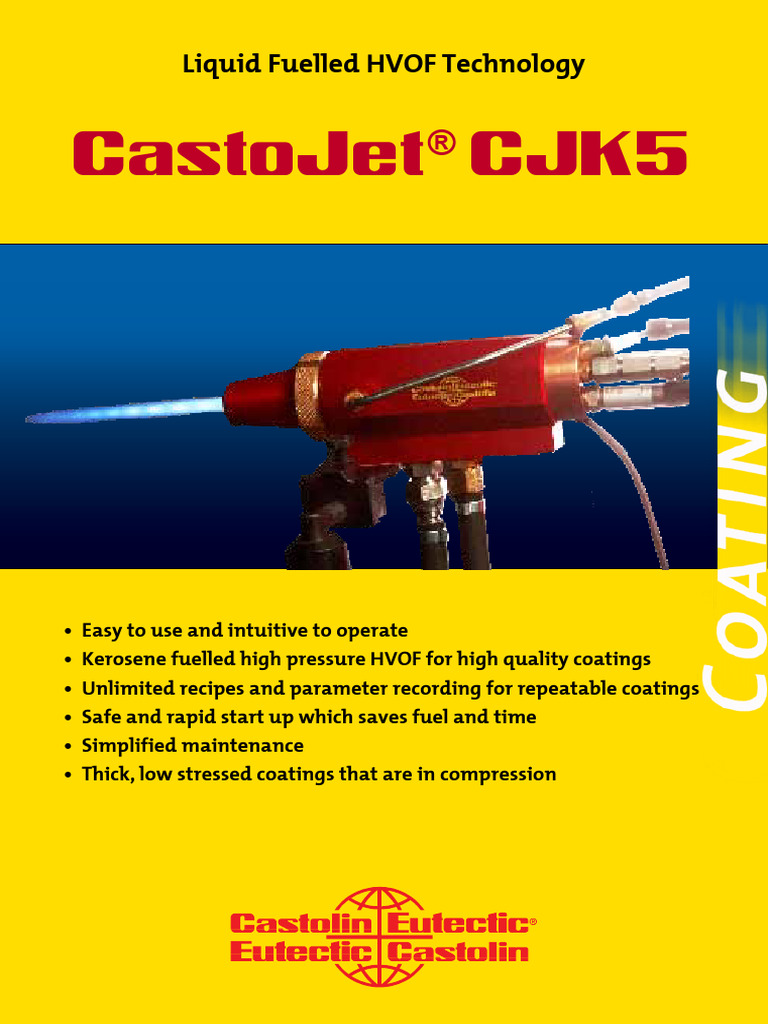 Mass Flow Controlled HVOF System | PDF | Fuels | Materials