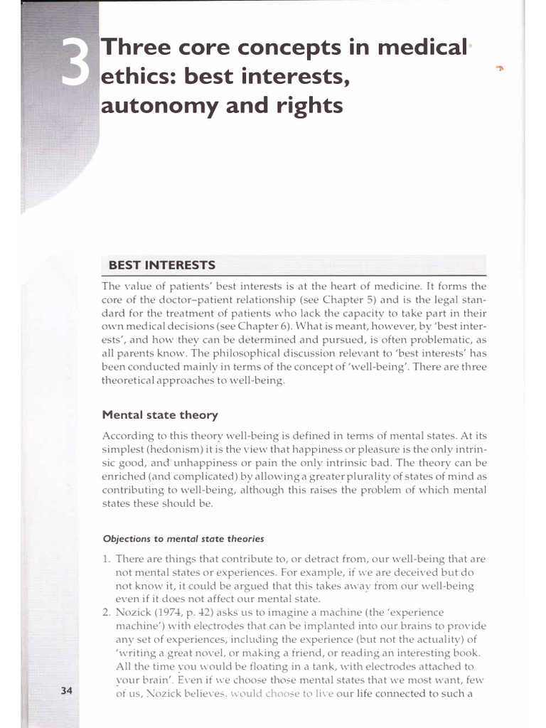 Medical Ethics Reading | PDF