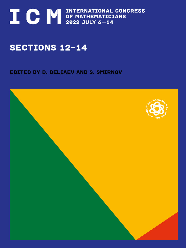 ICM 2022 Vol.6 | PDF | Mathematical Analysis | Geometry