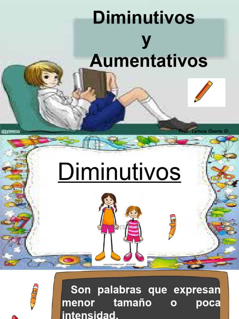 Aumentativos y Diminutivos | PDF