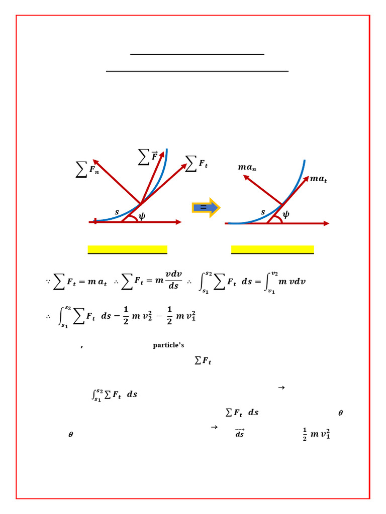 LECTURE 7 - Work & Energy Lec-FAROUK-modified 2-Spring 2025 New Examples | PDF | Force | Motion ...