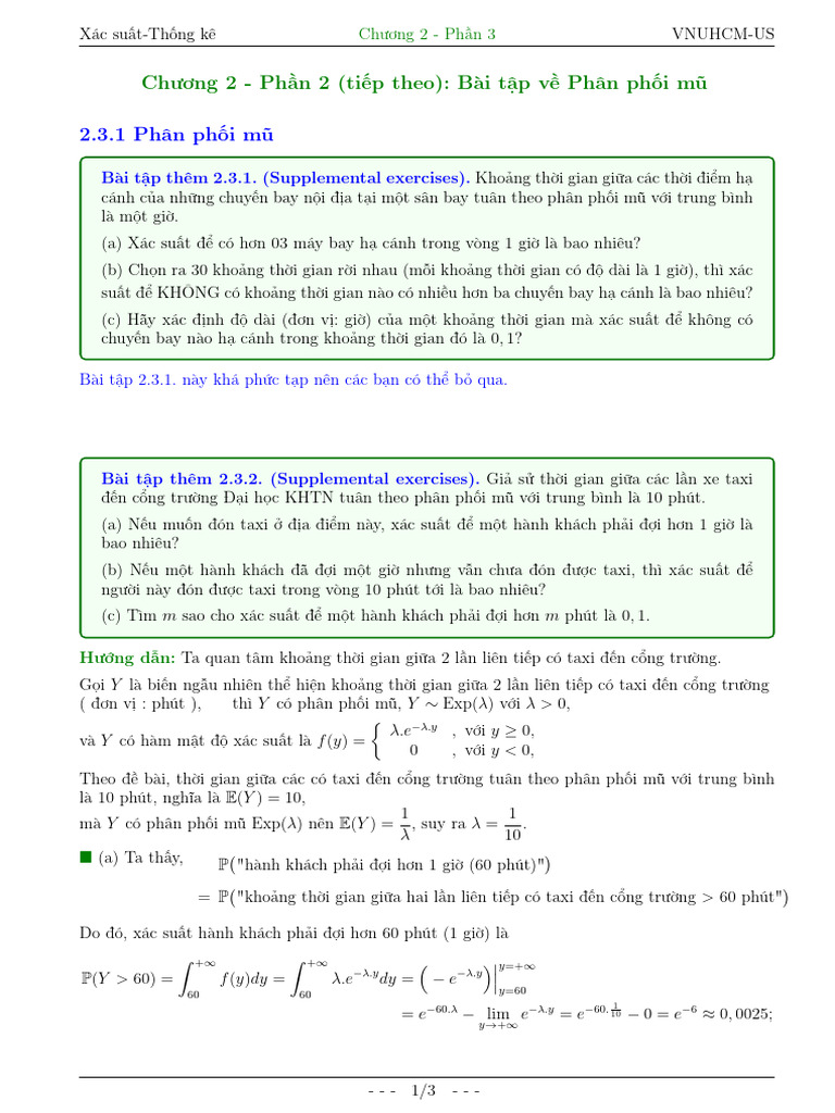 XSTK Chapter2 Part3 Exercises List Solutions | PDF