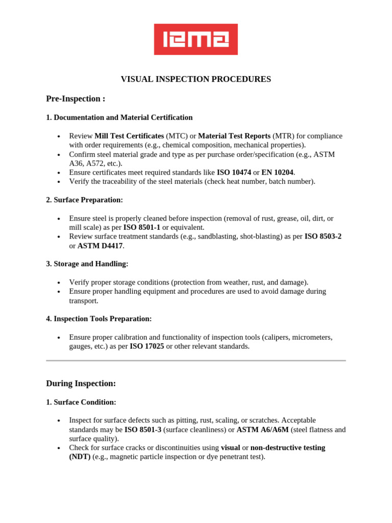 Quality Dye Penetration Procedures | PDF | Nondestructive Testing | Welding