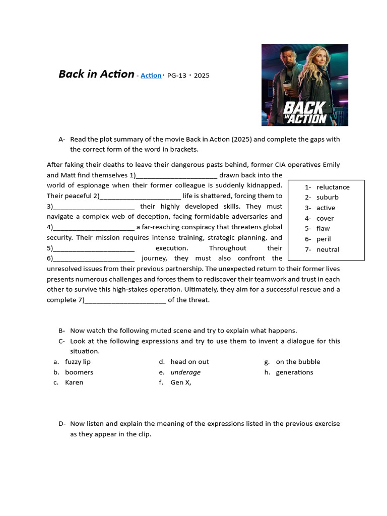 Back in Acton Generations | PDF