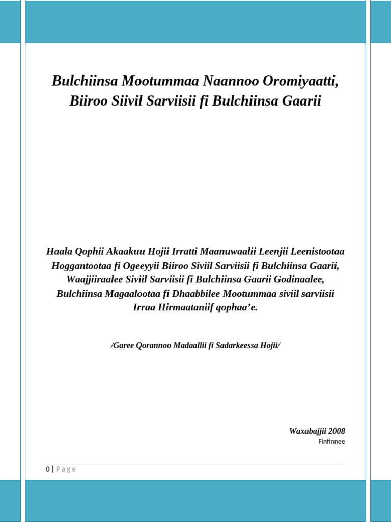 Job Description Development Manual | PDF