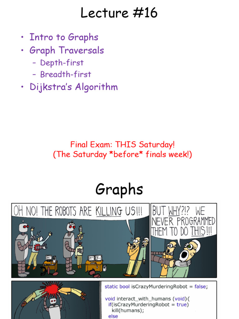Lecture16 Handouts Proto | PDF | Vertex (Graph Theory) | Combinatorics