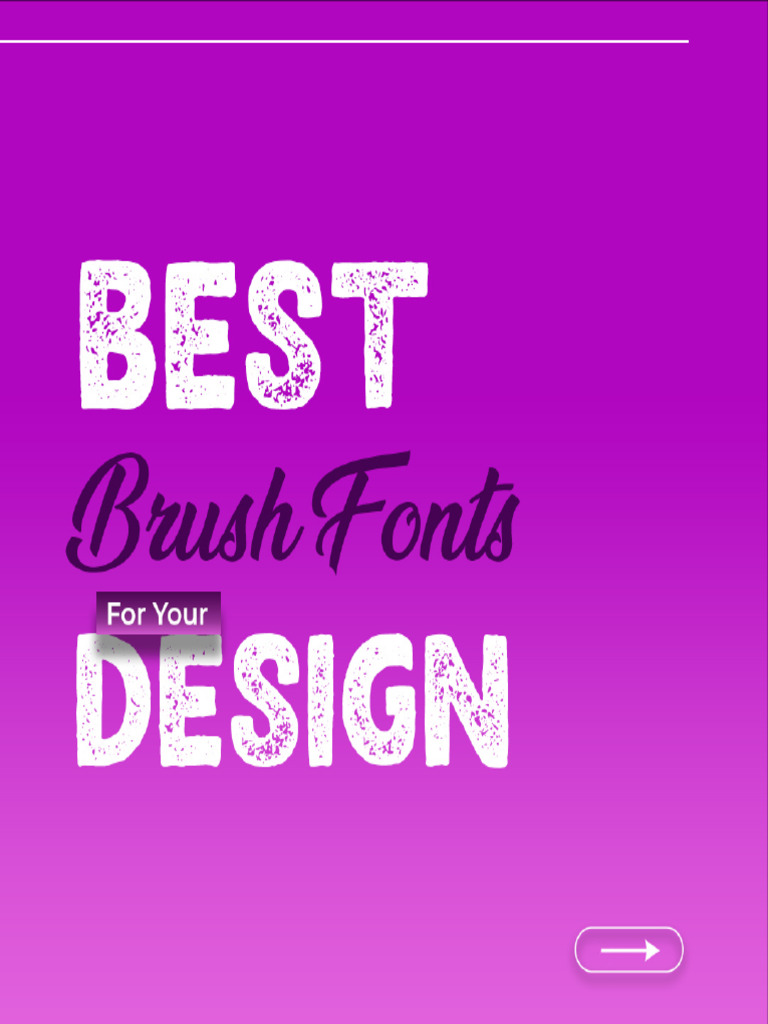 Brush Fonts | PDF