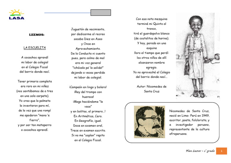 A Cocachos Aprendí: Poema de Nicomedes | PDF