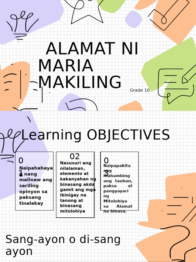 Alamat Ni Maria Makiling | PDF