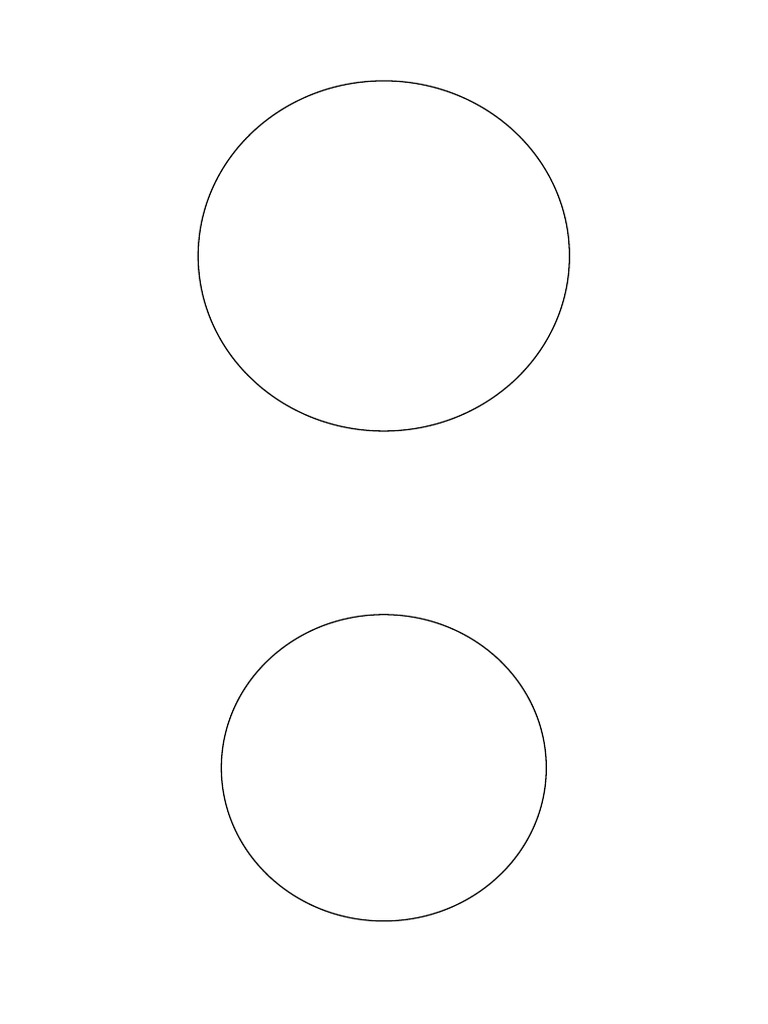 Separate Circles On A4 | PDF