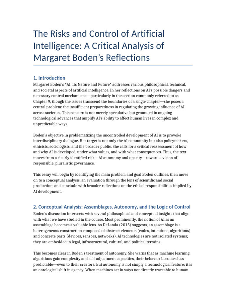Ali Ata Final Assignment | PDF | Artificial Intelligence | Intelligence (AI) & Semantics