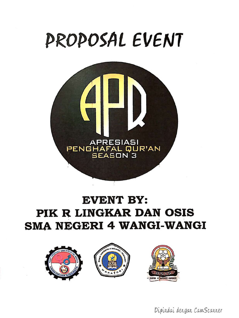 Event APQ: Apresiasi Penghafal Al-Qur'an | PDF