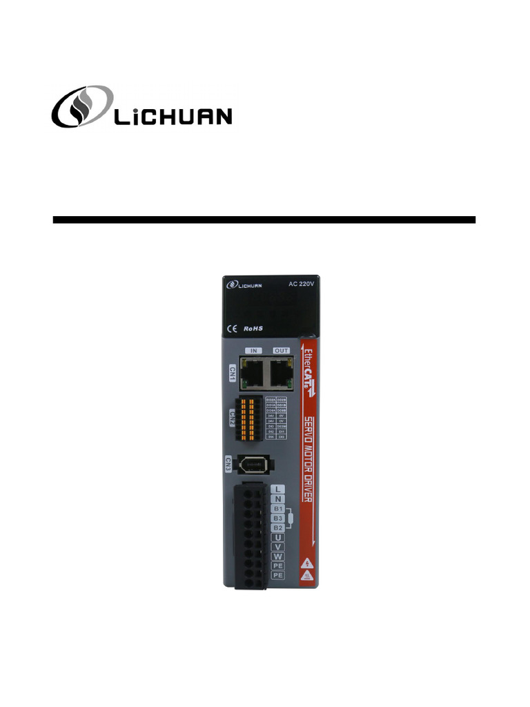 LC-E Series Servo User Manual (Detailed Version) 20240411 | PDF | Parameter (Computer ...