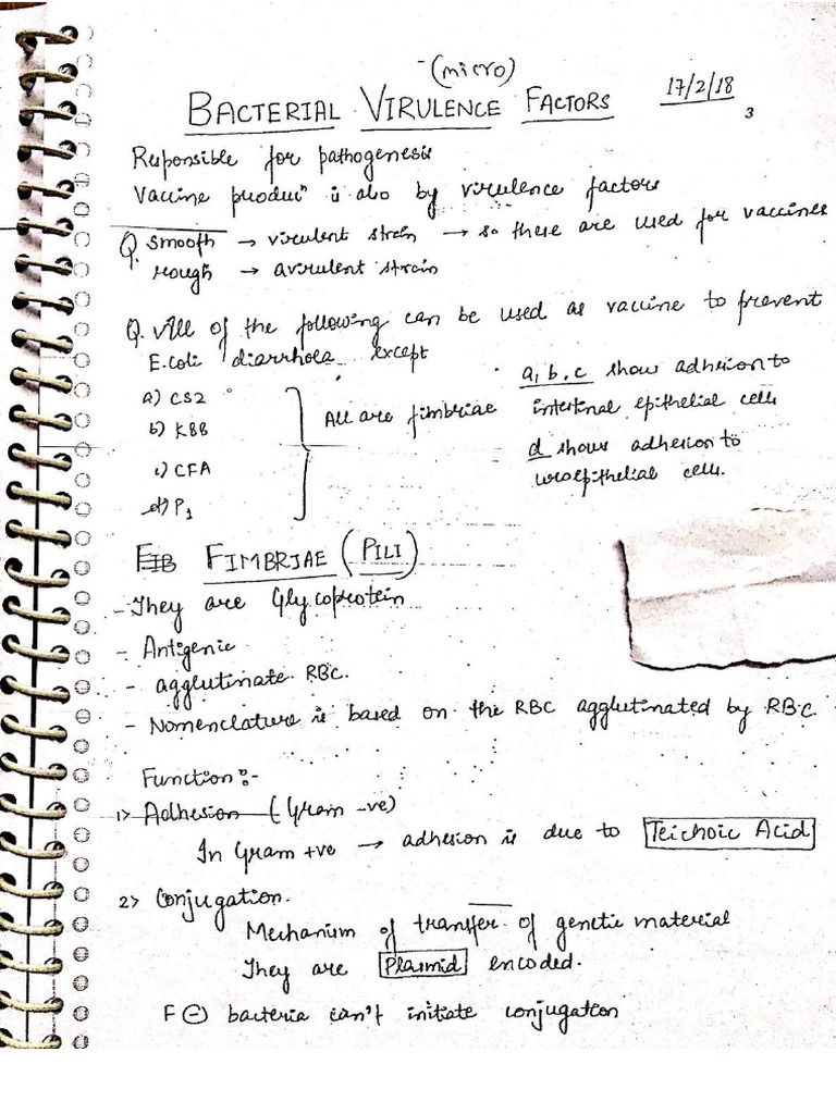 Microbiology Study Notes PDF | PDF