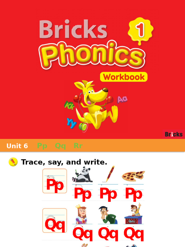 Bricks Phonics L1 WB PPT Unit 06 | PDF