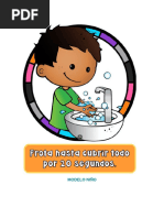 GUIA-ACTIVIDADES-LAVADO-DE-MANOS Ficha | PDF | Lavado de manos | Higiene