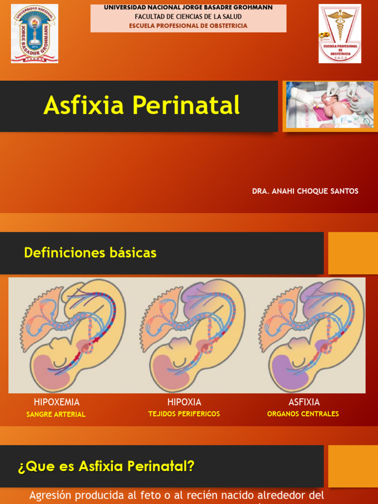 Asfixia Perinatal 2025 Expo Neo | PDF | Feto | Parto