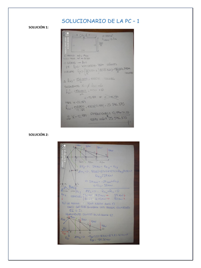 Solucionario RM Pc1 Campos Choquehuanca Renzo | PDF