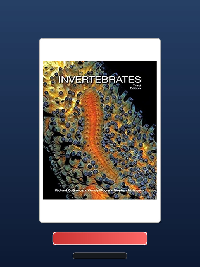 Full Chapter of Invertebrates 3rd Edition by Richard C Brusca Ebook and ...