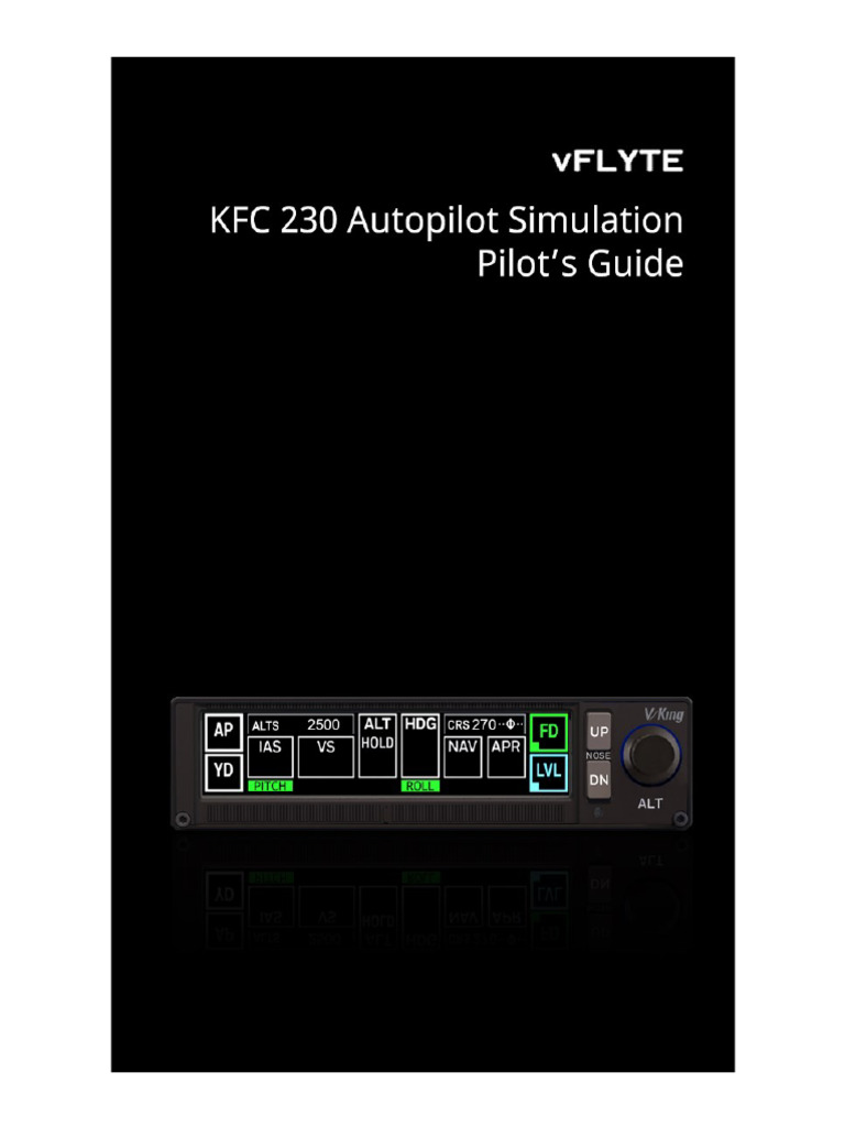KFC 230 Autopilot System Guide | PDF | Aviation | Aircraft