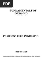 Positions in Nursing | PDF