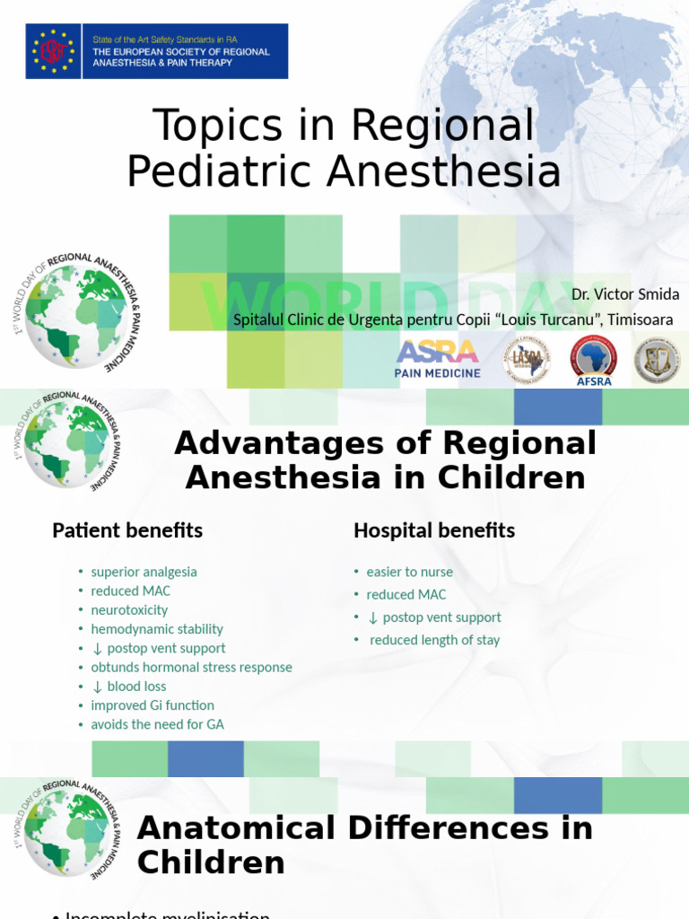 Topics in Pediatric Regional Anesthesia 2024 | PDF | Clinical Medicine ...