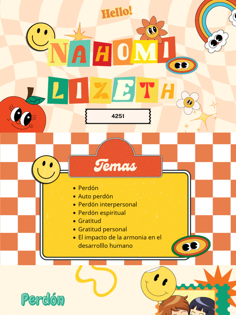 Orange Yellow Retro Playful Creative Portfolio Presentation | PDF | Las ...