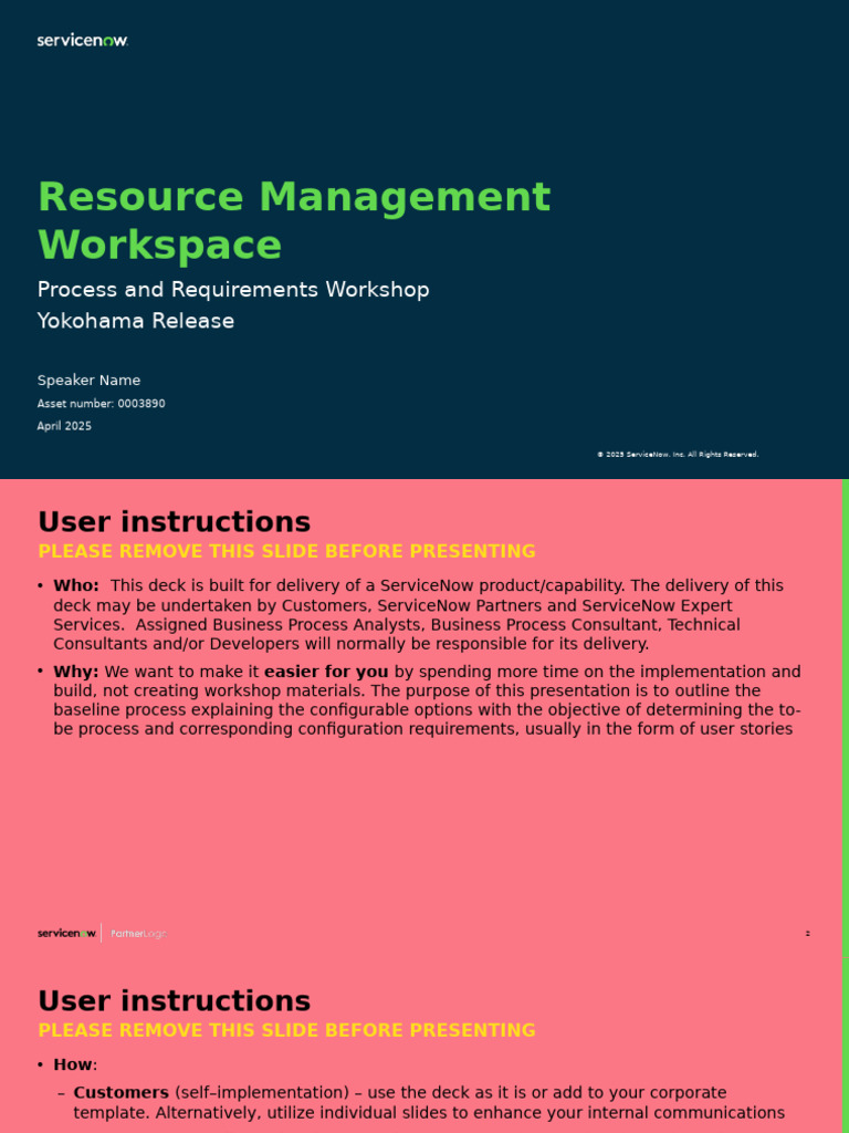 RMW - Resource Management Workspace - Workshop Presentation - Yokohama | PDF | Computing | Software
