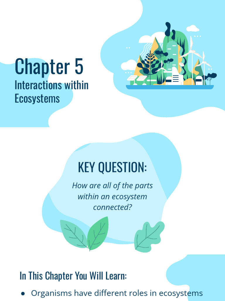 Roles of Organisms in Ecosystems | PDF | Foods | Ecosystem
