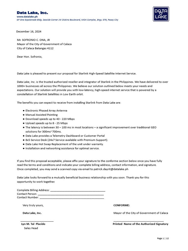 Additional Accessories - Calaca Batangas Deped 32 Sites | PDF ...