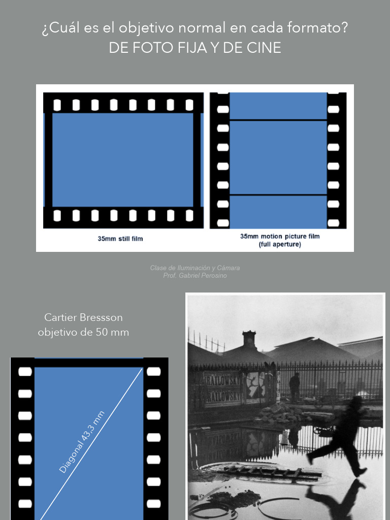 Objetivo Normal en Fotografía y Cine | PDF | Imagen | Óptica