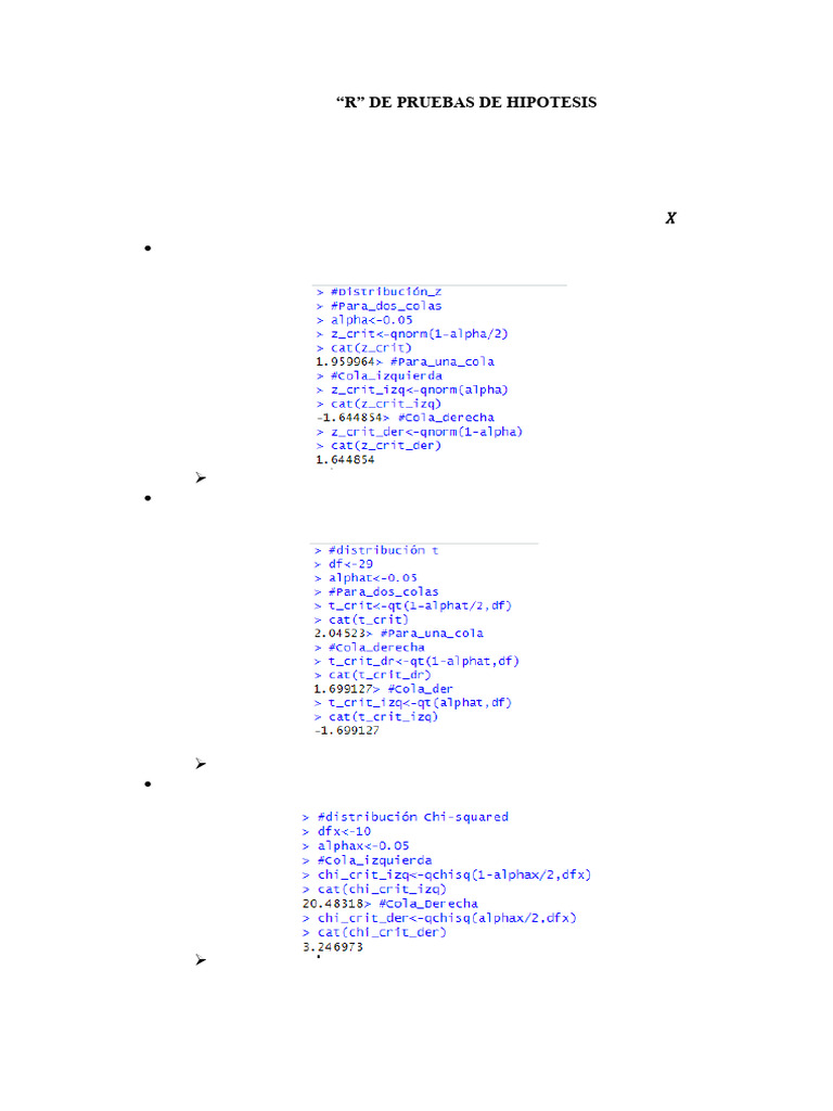 Taller de R | PDF | Desviación Estándar | Diferencia