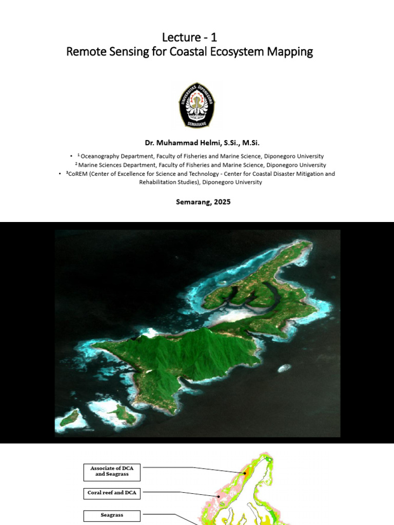 Kuliah 1 - 5 Remote Sensing For Marine Science 2025 - Dr. Muhammad ...